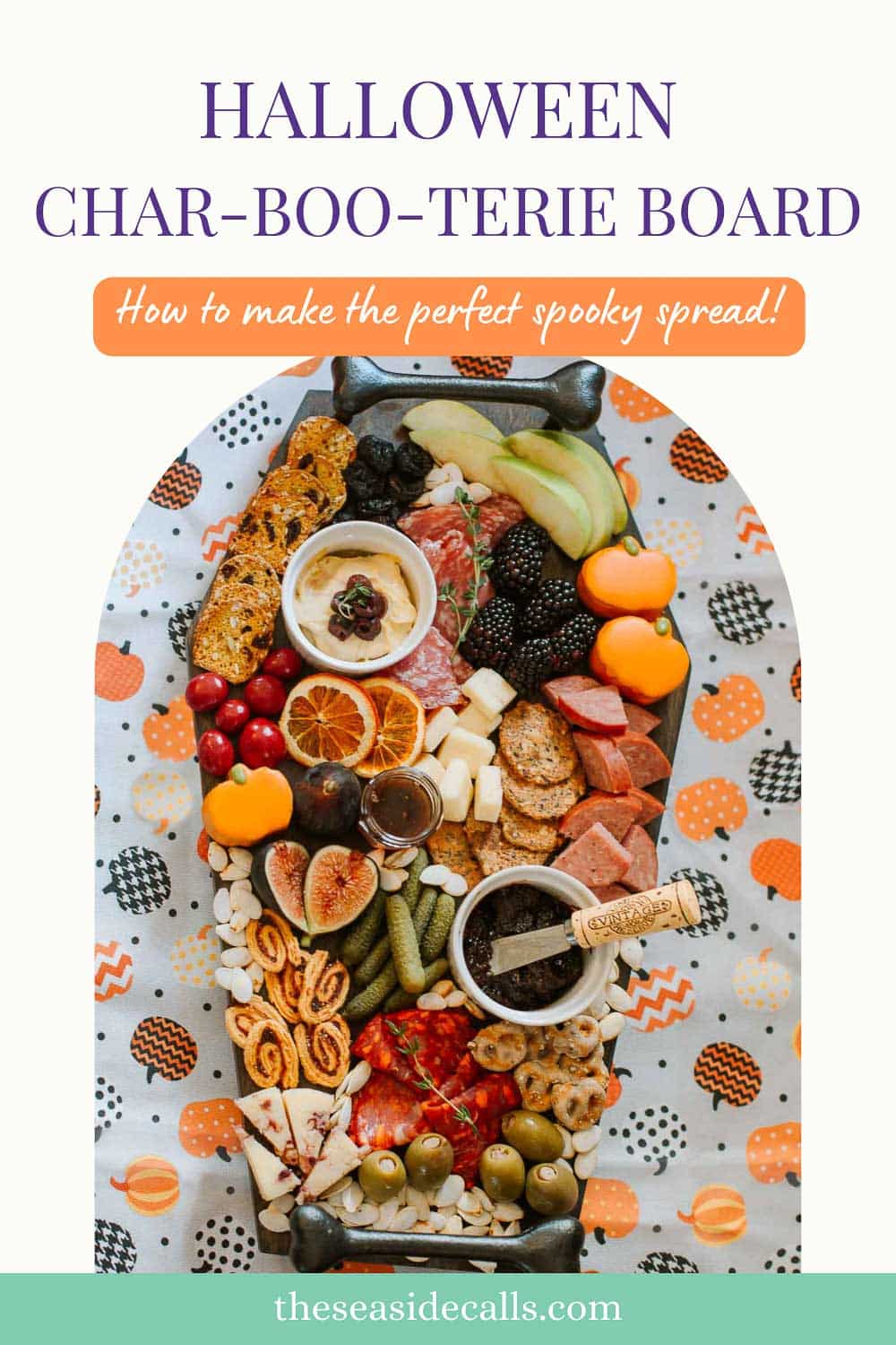 Halloween Char-Boo-Terie Board | theseasidecalls.com